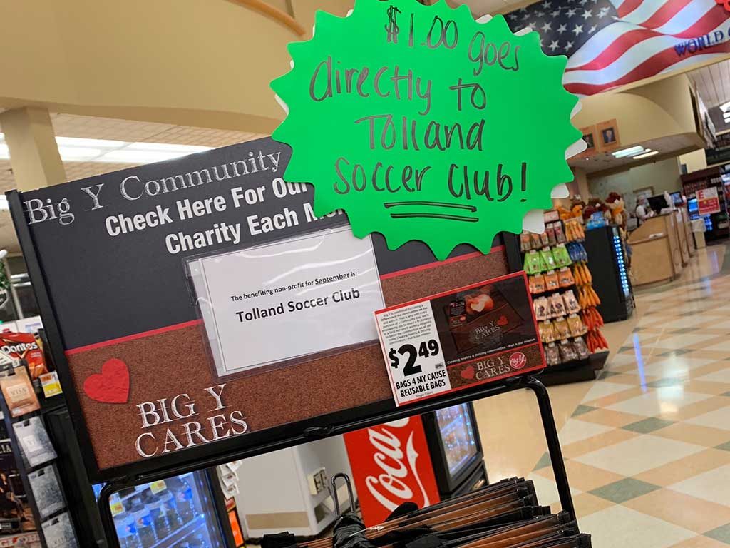 Big Y Supports TSC in September – Tolland Soccer Club