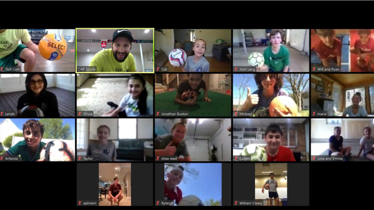 Virtual Soccer Training is BACK with CAB Sports – Tolland Soccer Club